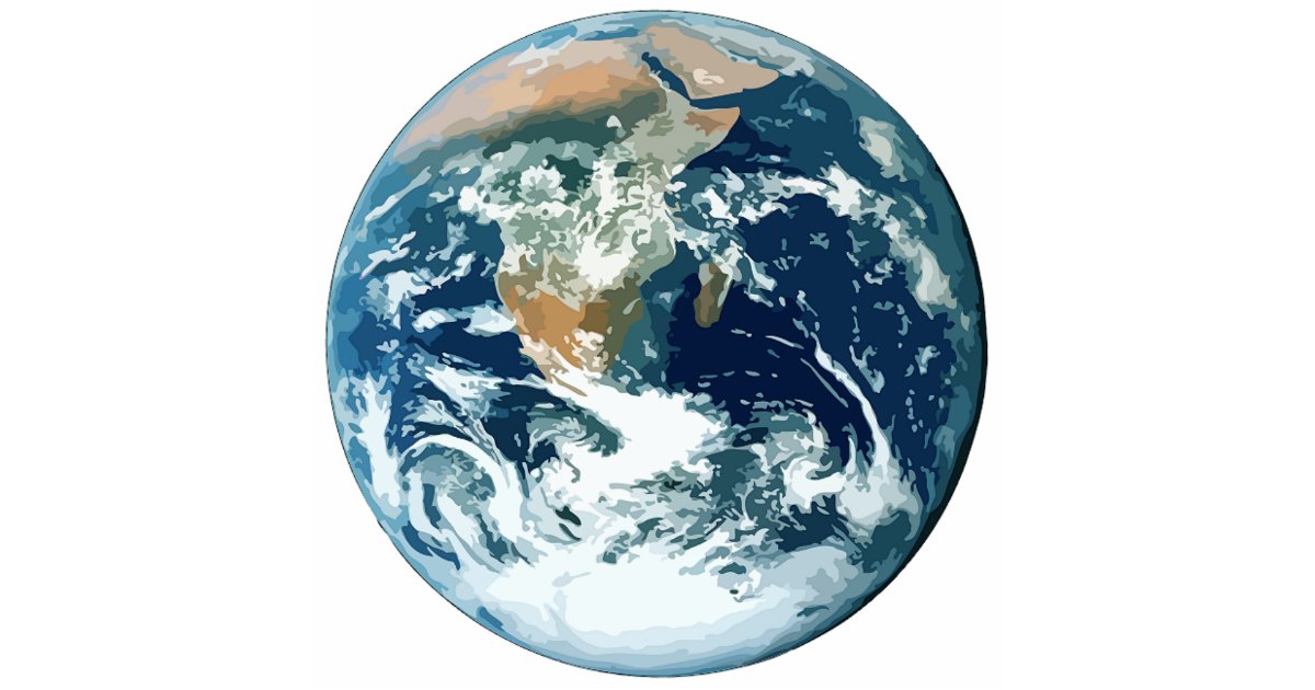 Planet Earth Cutout | Zazzle