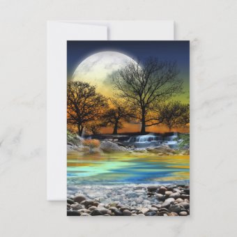 Planet Earth Element Thank You Card | Zazzle