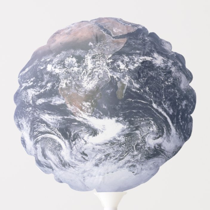 Planet Earth From Space Balloon | Zazzle.com