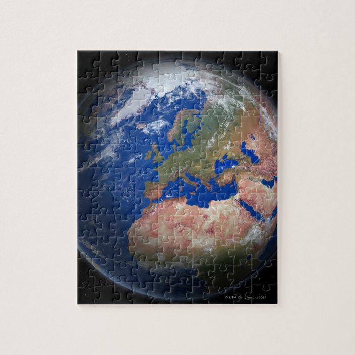 Planet Earth Jigsaw Puzzle | Zazzle.com