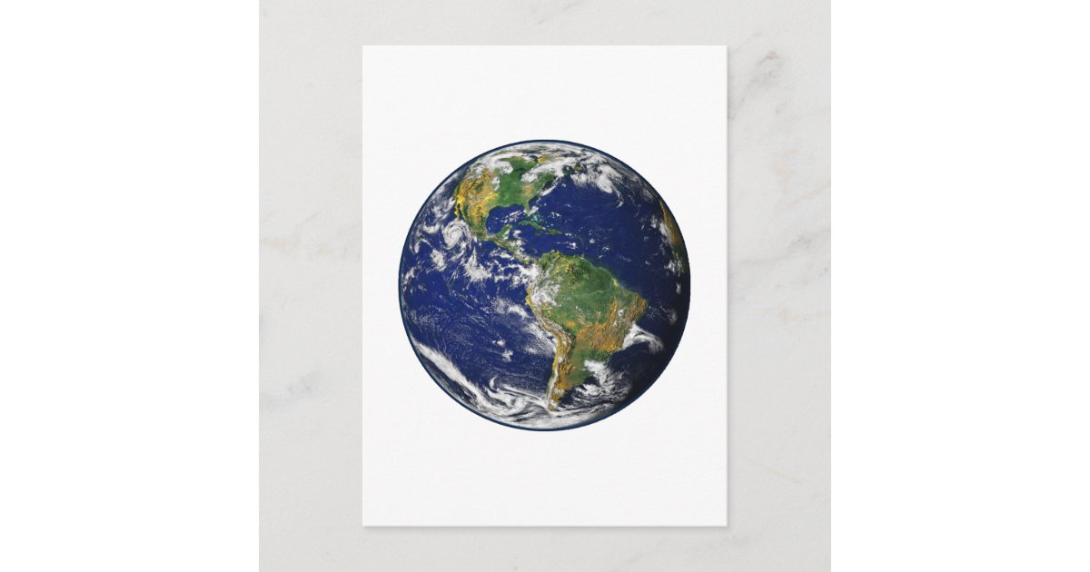 PLANET EARTH (solar system) ~~ Postcard | Zazzle