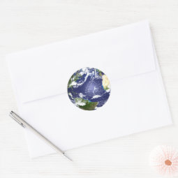 Planet Earth Sticker | Zazzle