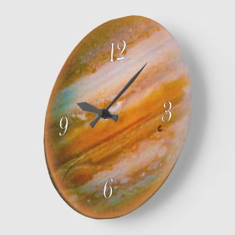 Planet Jupiter Astronomy-lovers Wall Clock | Zazzle
