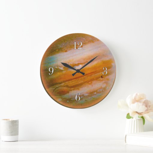 Planet Jupiter Astronomy-lovers Wall Clock | Zazzle