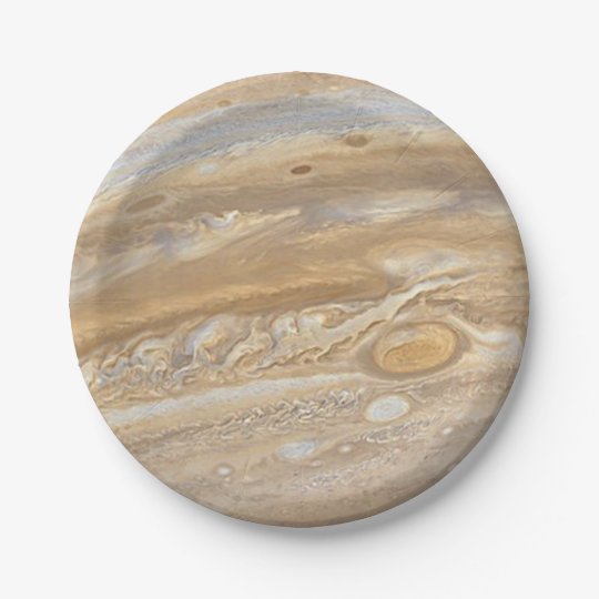 Planet Jupiter Paper Plates | Zazzle.com