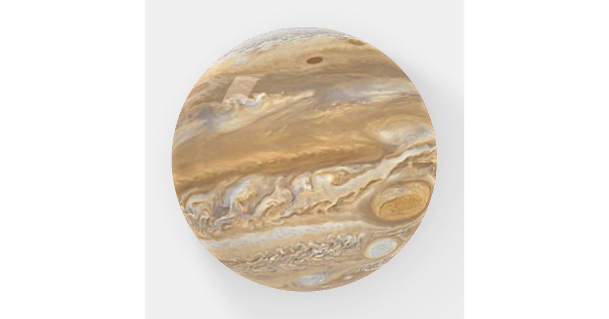 Planet Jupiter Paperweight | Zazzle