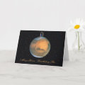 Planet Mars Birthday Card | Zazzle