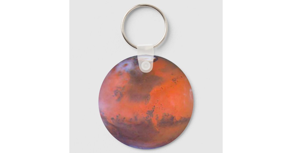 Planet Mars . Keychain | Zazzle