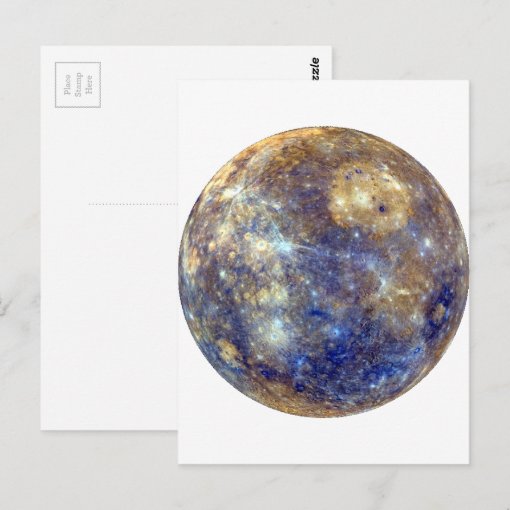 PLANET MERCURY v2 (solar system) ~ Postcard | Zazzle