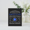 Planet Neptune Detailed Astronomy Postcard | Zazzle