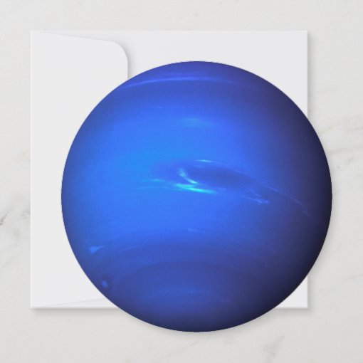 Planet Neptune, Space Shuttle Birthday Party Invitation | Zazzle