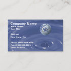 Pure Water business card template | Zazzle.com