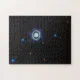 Planet Uranus with Rings and Moons JWST Image Jigsaw Puzzle | Zazzle
