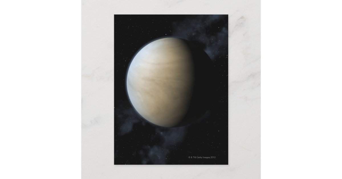 Planet Venus Postcard | Zazzle