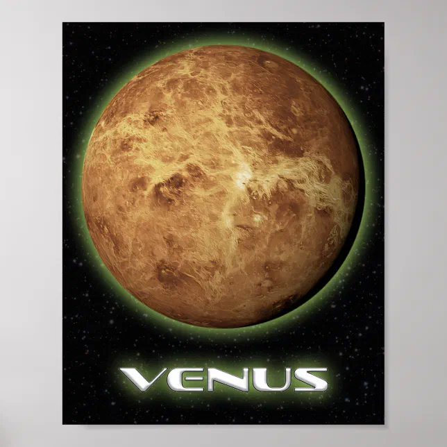 Planet Venus Wall Art | Zazzle