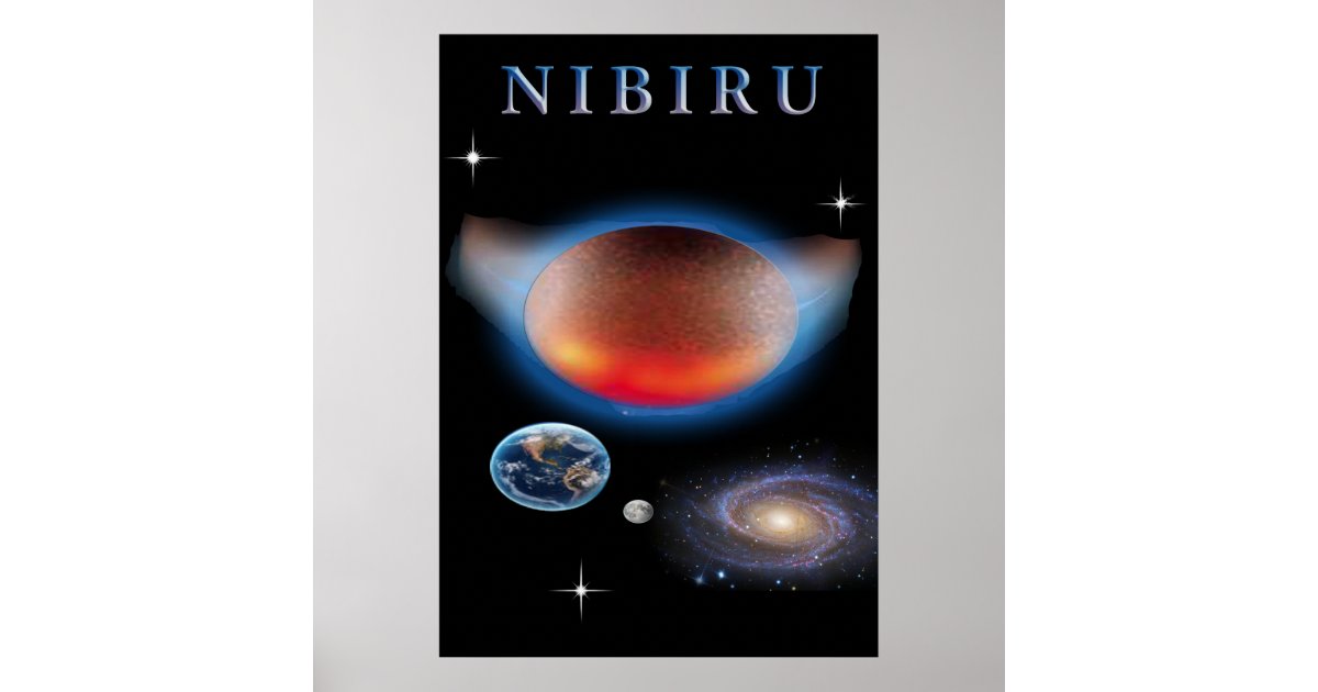 Planet X Niburu Poster | Zazzle