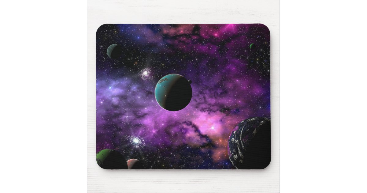 Planetary Space Mouse Pad | Zazzle