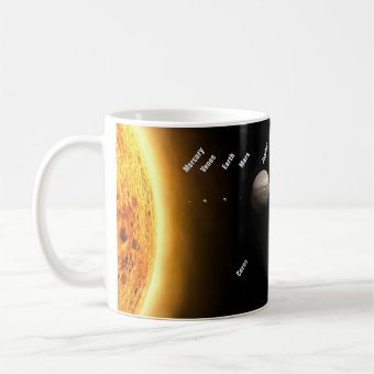 Planets and Dwarf planets Space NASA Coffee Mug | Zazzle