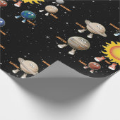 Planets and The Solar System Wrapping Paper | Zazzle