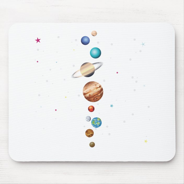Planets of Solar System4 Mouse Pad | Zazzle.com
