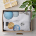 Planets of the solar system (Color Changeable) Tissue Paper | Zazzle