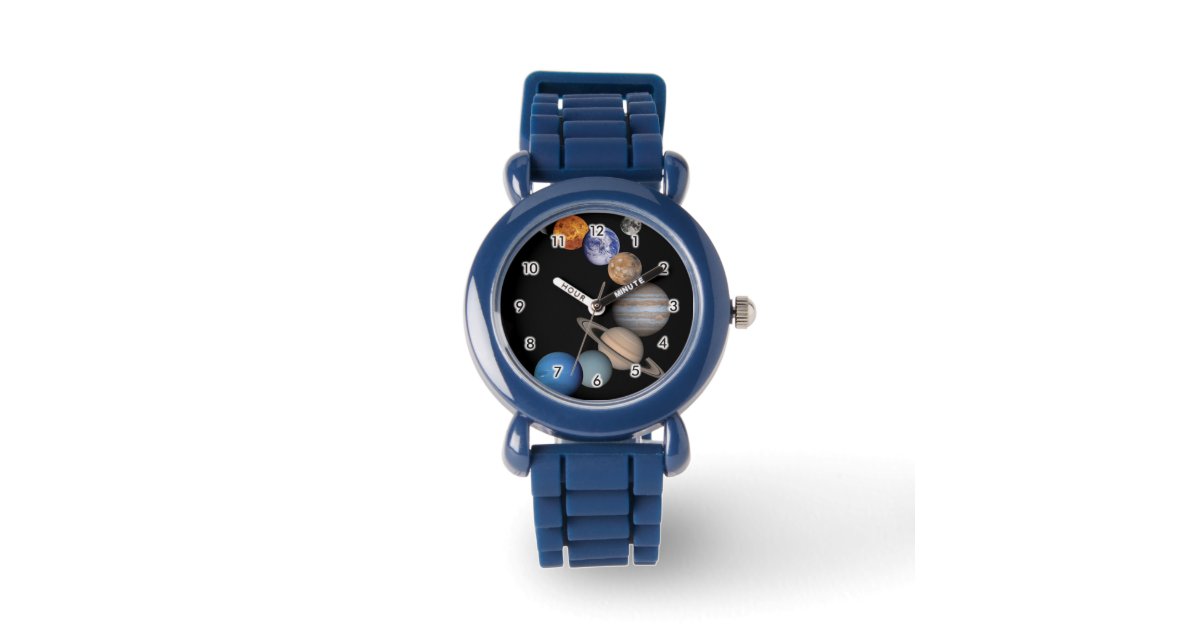 Planets of the solar system watch | Zazzle