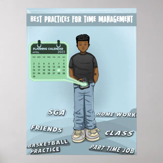 Planning and Time Management (Matte) Poster | Zazzle