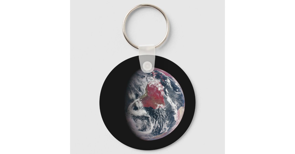 Plant Growth On Planet Earth. Keychain | Zazzle