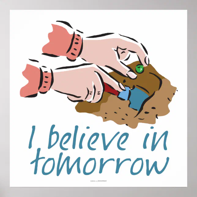 Plant Seeds Gardening Poster | Zazzle