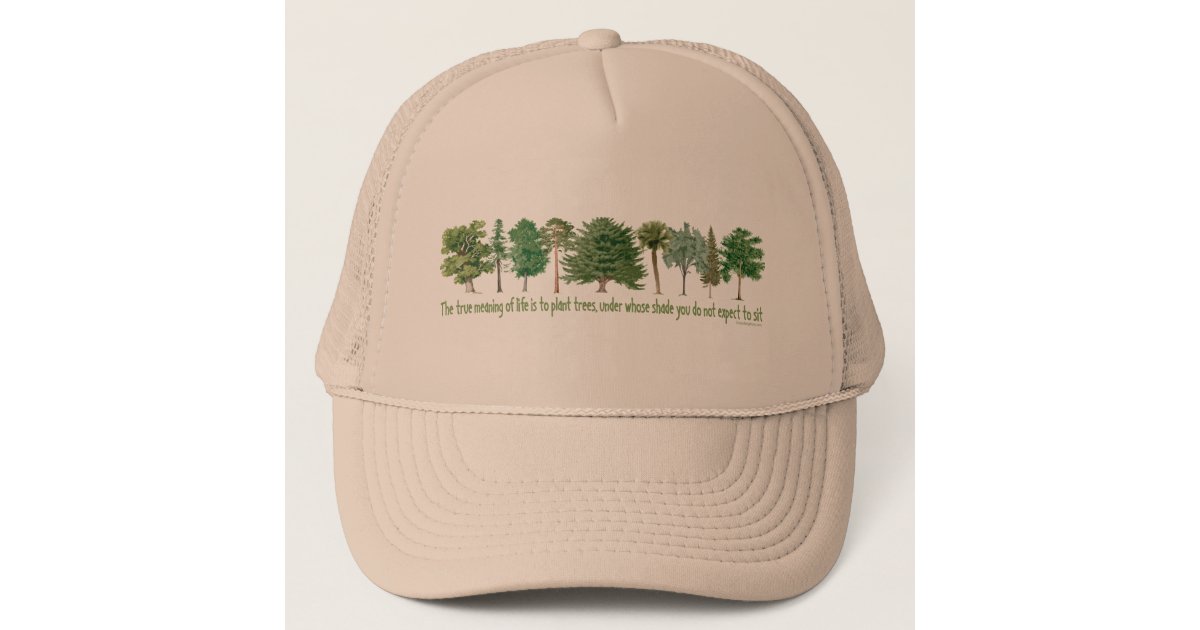 Plant Trees Trucker Hat | Zazzle
