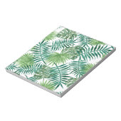 Plant Tropical Botanical Palm Leaf Notepad | Zazzle
