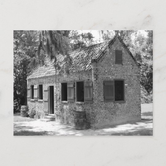 Plantation Slave Quarters Postcard | Zazzle.com