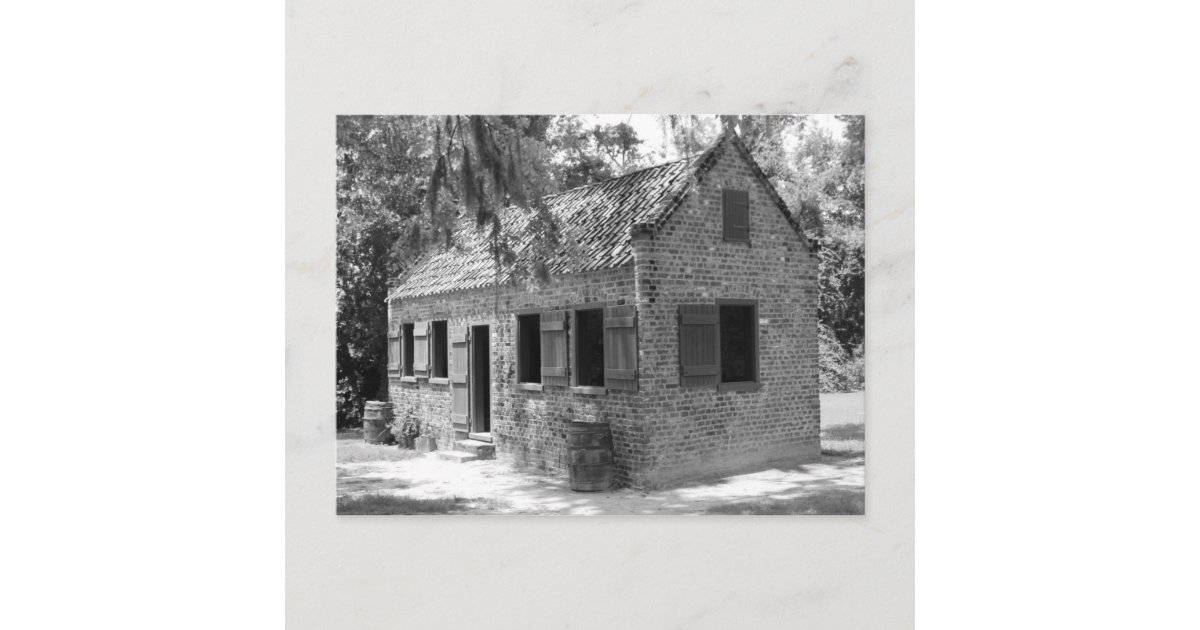 Plantation Slave Quarters Postcard | Zazzle