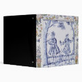 Plaque depicting a scene from 'The Magic Flute' 3 Ring Binder | Zazzle