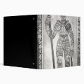 Plaque depicting the armour of Joan of Arc Binder | Zazzle