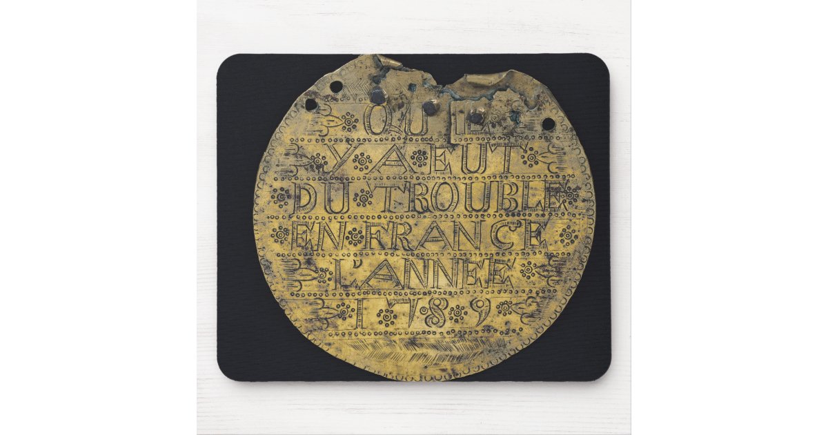 Plaque with the phrase mouse pad | Zazzle