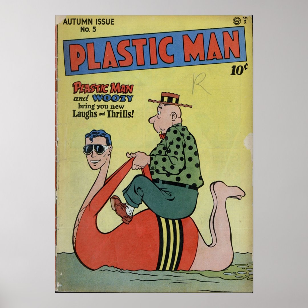 Plastic Man v1 005 Poster | Zazzle