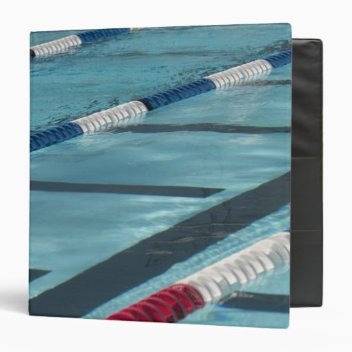 Plastic separators in a swimming pool creating binder | Zazzle