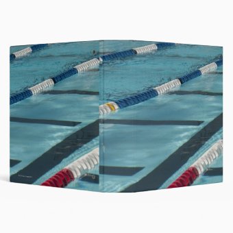 Plastic separators in a swimming pool creating binder | Zazzle