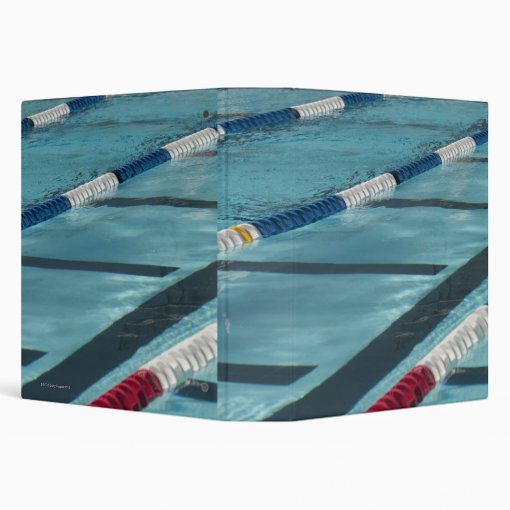 Plastic separators in a swimming pool creating binder | Zazzle