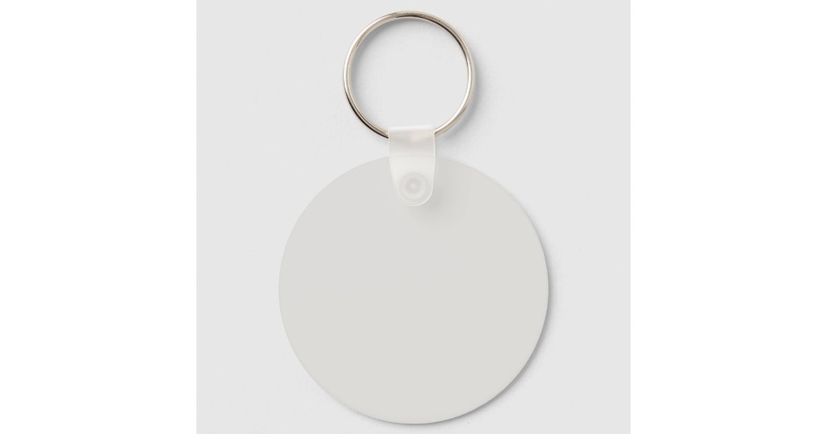 Platinum Keychain | Zazzle
