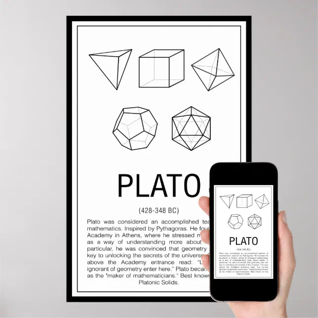 Plato Poster | Zazzle