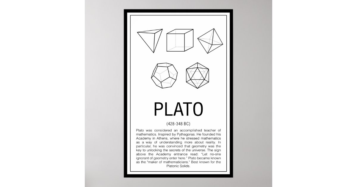 Plato Poster | Zazzle