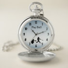 Baseball Design Pocket Watch | Zazzle.com