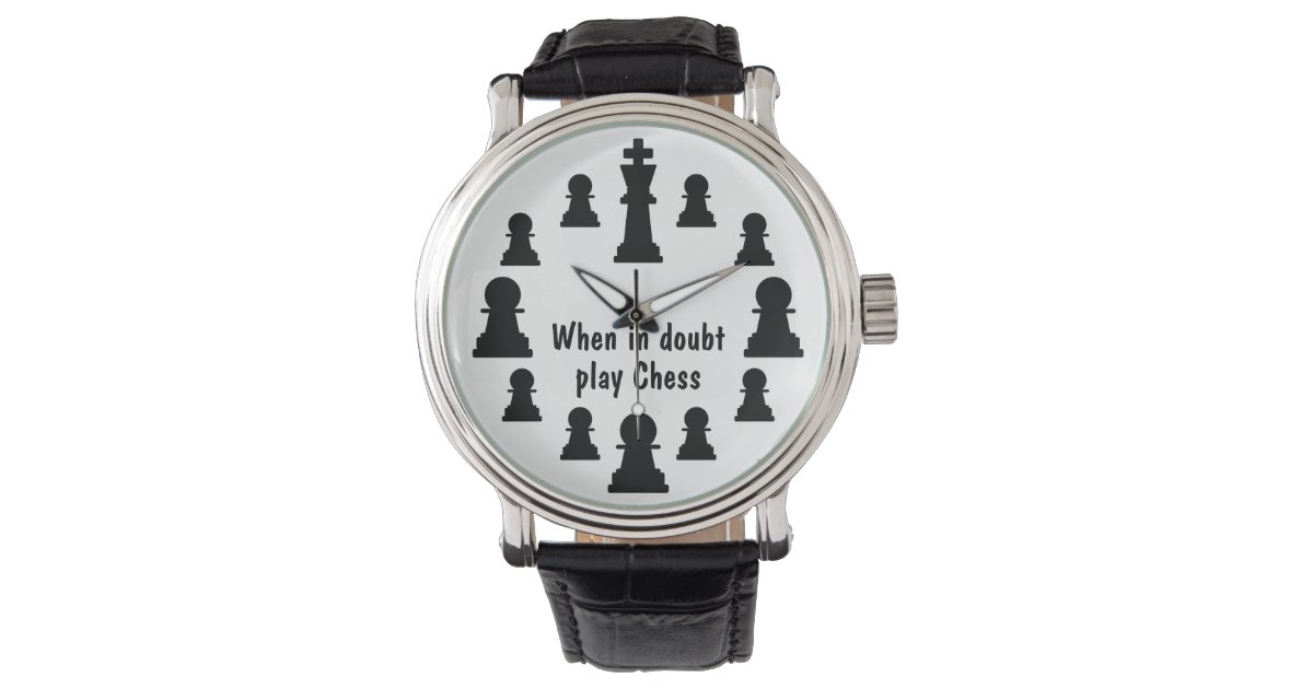 Play Chess Watch | Zazzle
