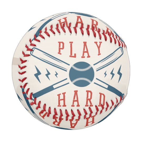 Play Hard Baseball | Zazzle.com