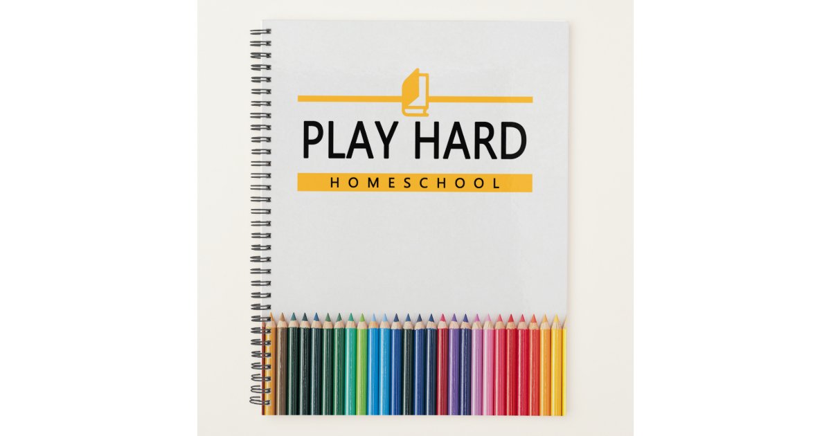 Play Hard Homeschool Planner | Zazzle