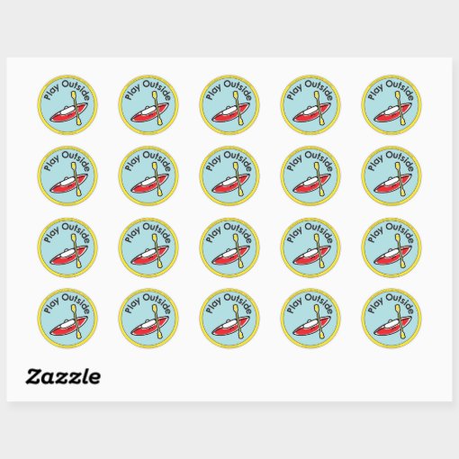 Play Outside Sticker | Zazzle