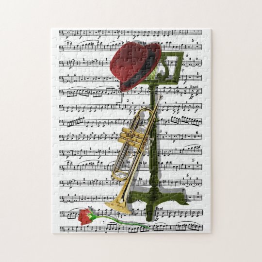 Play that music Puzzle. Jigsaw Puzzle | Zazzle.com