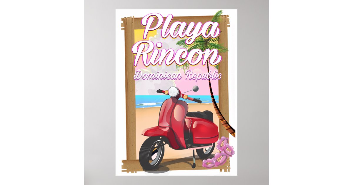 Playa Rincon Dominican Republic Poster | Zazzle
